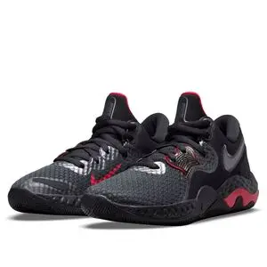 Nike Renew Elevate 2 Basketball Sneakers - Black/silver/red