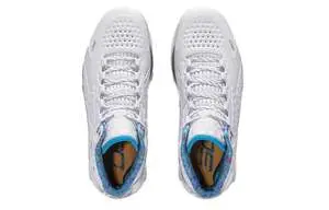 Under Armour Curry 1 "splash Party" High Top Sneakers - White/blue