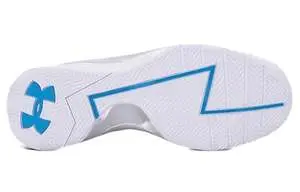 Under Armour Curry 1 "splash Party" High Top Sneakers - White/blue