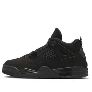 JORDAN 4 Retro "black Cat" Sneakers - Black/light Graphite