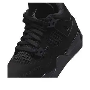 JORDAN 4 Retro "black Cat" Sneakers - Black/light Graphite