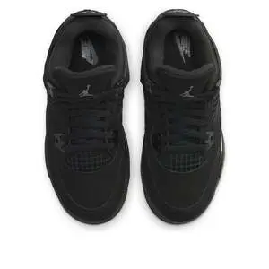 JORDAN 4 Retro "black Cat" Sneakers - Black/light Graphite