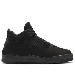 JORDAN 4 Retro "black Cat" Sneakers - Black/light Graphite