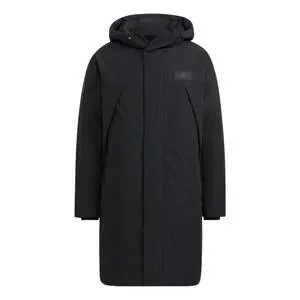 Adidas Goose Down Coat With Logo Detail - Default Colorway