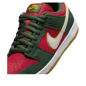 Nike Dunk Low "seattle Supersonics" Sneakers - Fir/white/university Gold