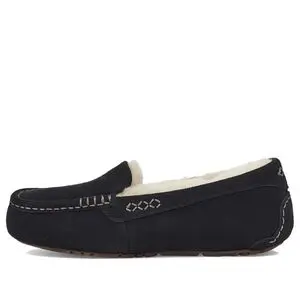 UGG Ansley Suede Slippers - Black