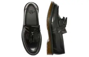 Dr. Martens Adrian Jk Tassel Loafers - Black