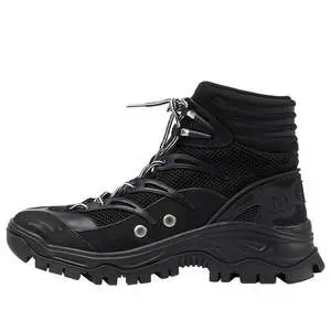 Gucci Lace Up Boot - Black