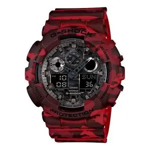 Casio CASIO G-SHOCK Analog-Digital Watch Red