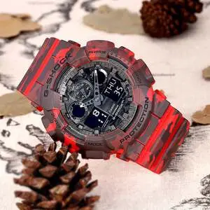 Casio G-shock Analog-digital Watch - Red