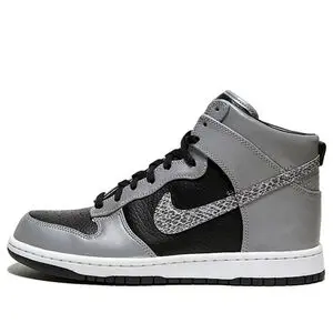 Nike Dunk High Top Sneakers - White/black-reflect Silver