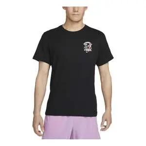Nike Dri-fit Short Sleeve T-shirt - Black/multi-color