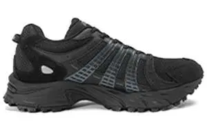 Mizuno Wave Rider Trail Breathable Fashion Sneakers - Black/grey
