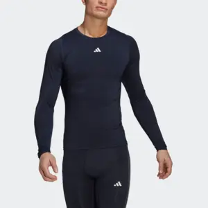 Adidas Techfit Logo Long Sleeve Training Shirt - Default Colorway