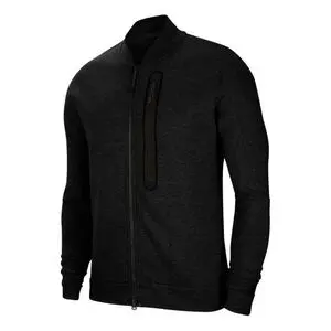 Nike Tech Fleece Stand Collar Zip-up Jacket - Black