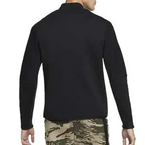 Nike Tech Fleece Stand Collar Zip-up Jacket - Black