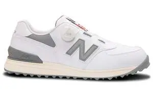 NEW BALANCE 574 Greens V3 Golf Shoe - White/grey