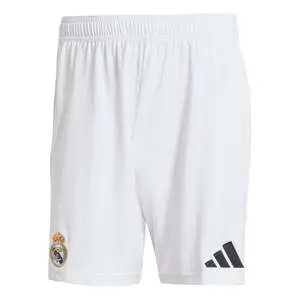 Adidas Real Madrid 24/25 Home Football Shorts - White