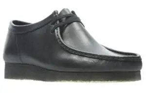 Clarks Leather Wallabee Boots - Black