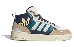 Adidas Post Up High Top Sneakers - Milk/green