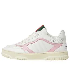 Gucci Gucci Re-Web Sneakers White/pink