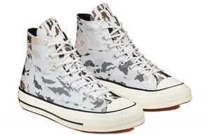 CONVERSE Chuck 70 Hi Camouflage Sneakers - White
