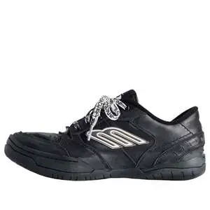 Balenciaga Hamptons Worn-out Sneakers - Black