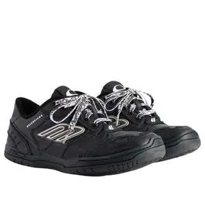 Balenciaga Hamptons Worn-out Sneakers - Black