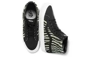 VANS Sk8-hi 38 Dx Anaheim Factory Zebra High Top Sneakers - Black
