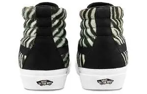 VANS Sk8-hi 38 Dx Anaheim Factory Zebra High Top Sneakers - Black