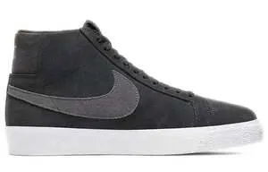 Nike Blazer Mid Sb Suede Sneakers - Black