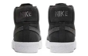 Nike Blazer Mid Sb Suede Sneakers - Black