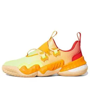 Adidas Trae Young 1 Citrus Fade Sneakers - Orangeyellow