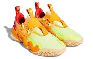 Adidas Trae Young 1 Citrus Fade Sneakers - Orangeyellow