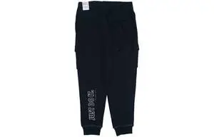 Nike Casual Lacing Fleece Lined Sports Pants Black