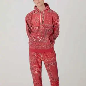 Kith Deconstructed Bandana Williams Iii Hoodie