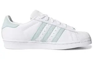 Adidas Originals Superstar Sneakers - White/graygreen