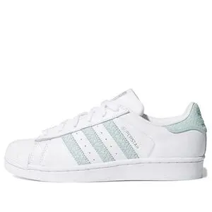 Adidas Originals Superstar Sneakers - White/graygreen