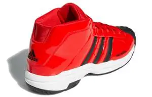 Adidas Pro Model 2g High Top Sneakers - Red/black