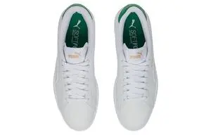 PUMA Smash V2 Low Top Sneakers - White/green