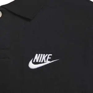 Nike Club Lapel T-shirt - Black