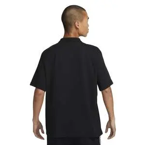 Nike Club Lapel T-shirt - Black