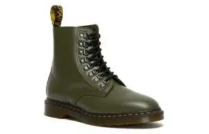 Dr. Martens 1460 Pascal Verso Lace-up Boots - Green
