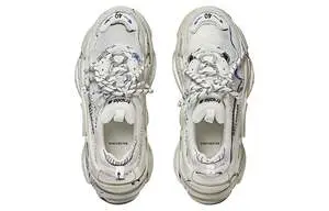 Balenciaga Triple S Sneakers - White/blue