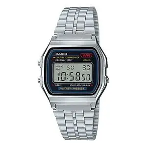 Casio Digital Retro Watch - Silver