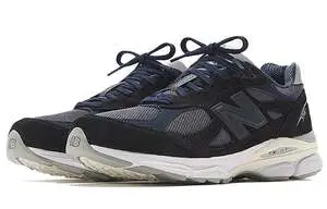 NEW BALANCE X Kith 990v3 Made In Usa 'genesis - Black/blue