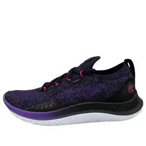Under Armour Curry Flow Go Athletic Sneakers - Purple