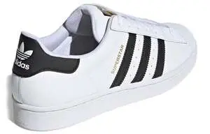 Adidas Superstar Low Top Sneakers - White/black