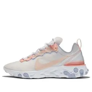 Nike Nike React Element 55 Sneakers White/pink