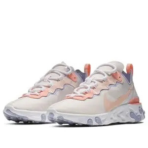 Nike React Element 55 Sneakers - White/pink